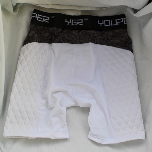 Youper | Bottoms | Youth Elite Compression Padded Sliding Shorts Cup ...